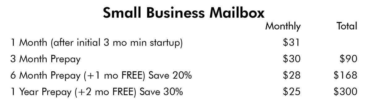Mailbox Payments Uptown Small Business - Eagle Postal Centers